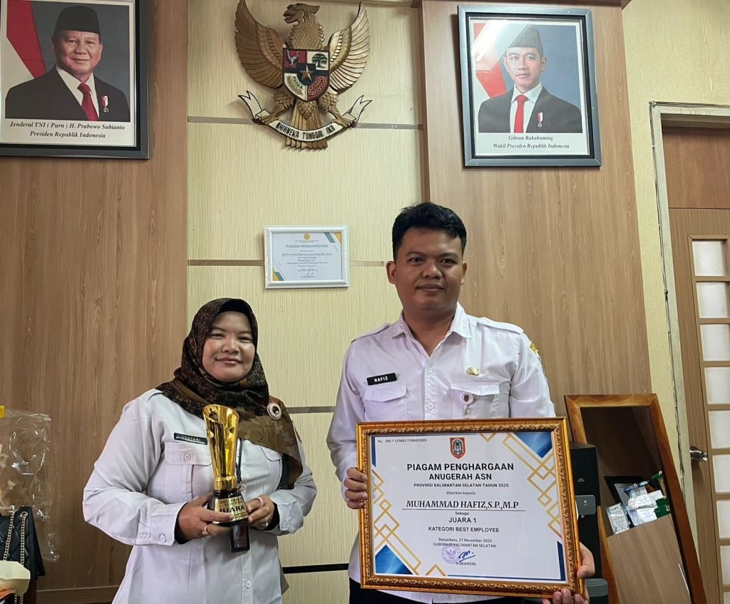 ASN BPTPH Kalsel Raih Juara I Best Employee Anugerah ASN 2025 ...